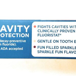 Crest Kid's Sparkle Fun Toothpaste Cavity Protection 2.7oz (3 Pack)