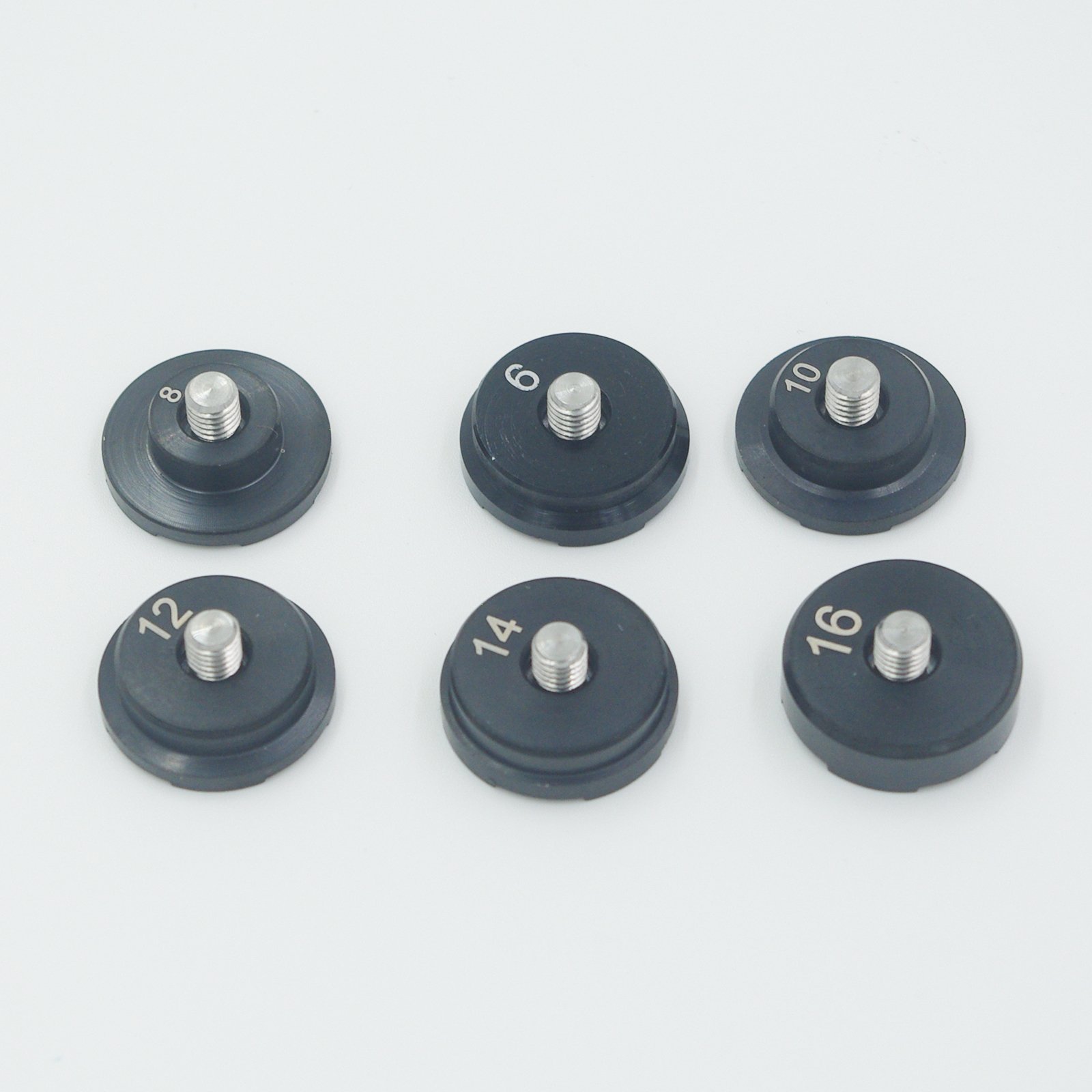 U-nique 6pcs/Set Golf Club Replacement Aftermarket Choose Weights Ping G30 Replacement Weight with Screw 6g 8g 10g 12g 14g 16g Black