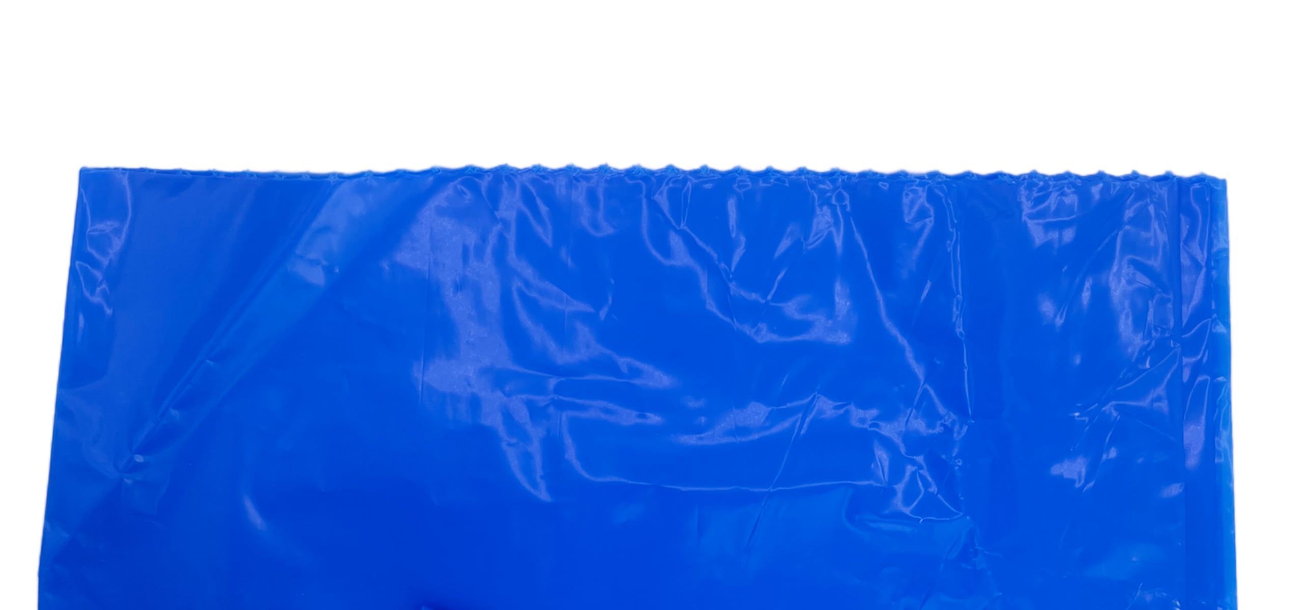 USA-Made Colorful Trash Bags in Variety of Sizes and Colors (10, BLUE 33 GALLONS)