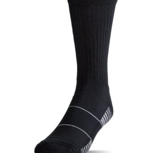 Under Armour Unisex UA Team Crew Socks LG Black