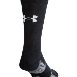 Under Armour Unisex UA Team Crew Socks LG Black