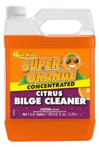 star brite super orange citrus bilge cleaner - emulsifies oil & fuel, fresh scent, 128oz gallon (094400)