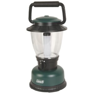 Coleman Rugged XL 700L LED Lantern, Water & Impact Resistant, with 2 Light Settings for Camping, Emergencies, Power Outages, Home Use; Powered by D-cell Batteries or CPX 6 Cartridge