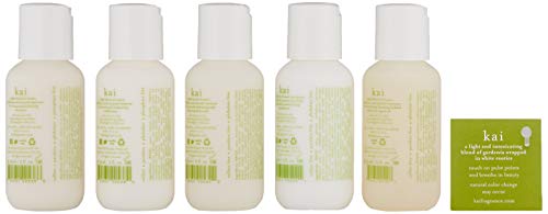 kai Bath And Shower Travel Set, TSA approved, vegan, cruelty free, made in the usa