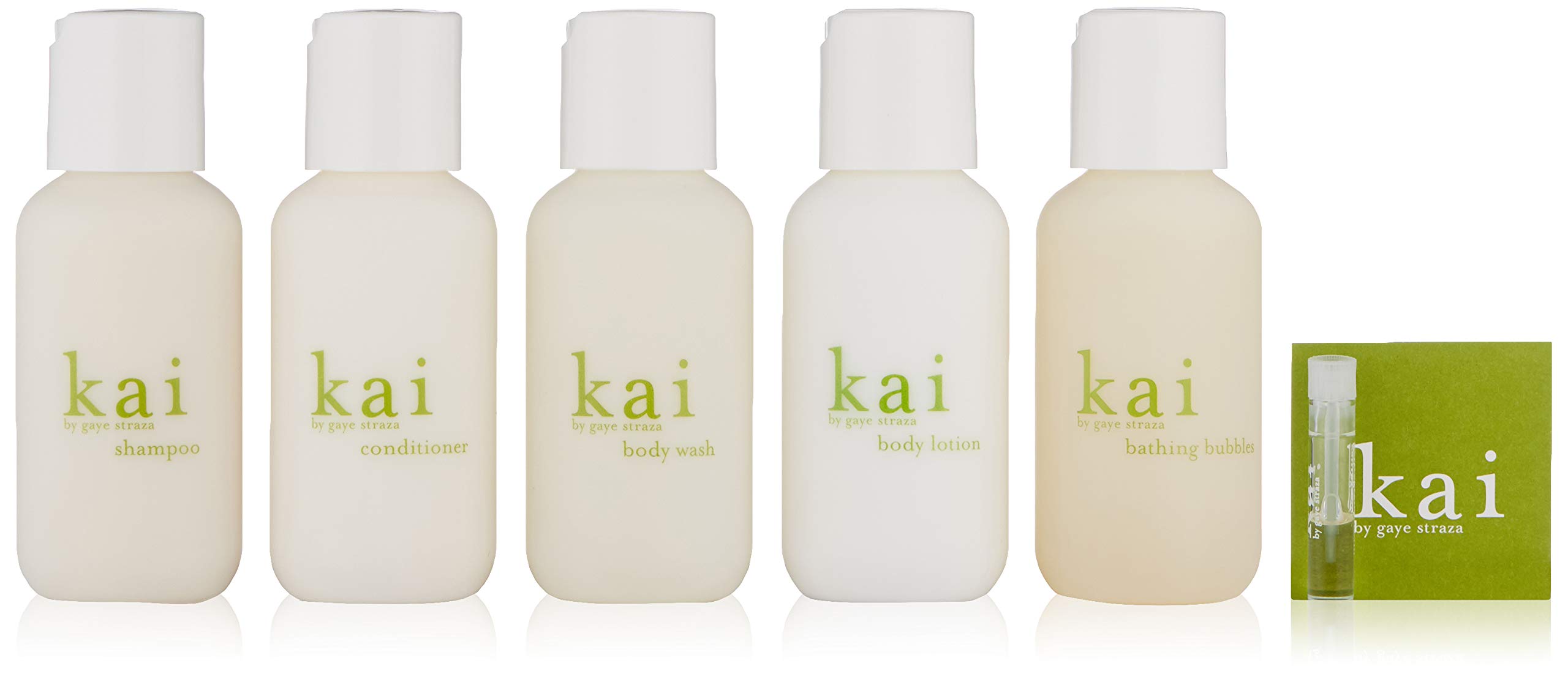 kai Bath And Shower Travel Set, TSA approved, vegan, cruelty free, made in the usa