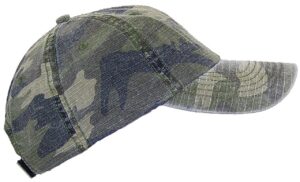 mega cap mg unisex unstructured ripstop camouflage, camo, size one size