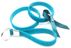 teal ribbon awareness fundraising kit