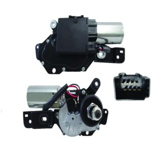 new wiper motor rear w/module compatible with explorer mountaineer 2006 2007 2008 2009 2010 6l2z17508ab, 7l2z 17508-aa, 7l2z17508aa, wpm2062, 6l2z 17508-ab