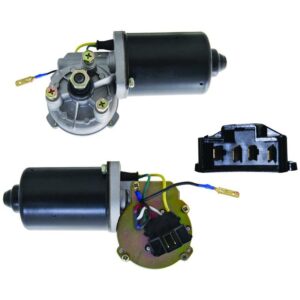 new windshield wiper motor compatible with dodge ram 1500/ram 2500/ram 3500/4000 2000-2002 55076549ag, 55076549ah, wpm3024, 55076549af