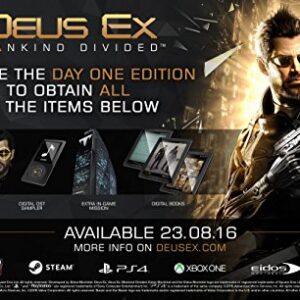 Deus Ex: Mankind Divided Day One Edition (PS4)