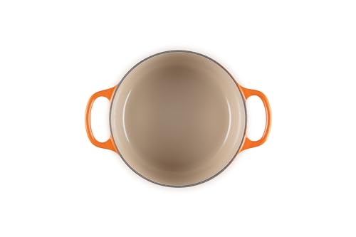 Le Creuset Enameled Cast Iron Signature Round Dutch Oven, 2 qt., Flame