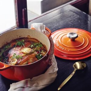 Le Creuset Enameled Cast Iron Signature Round Dutch Oven, 2 qt., Flame