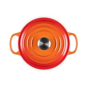 Le Creuset Enameled Cast Iron Signature Round Dutch Oven, 2 qt., Flame