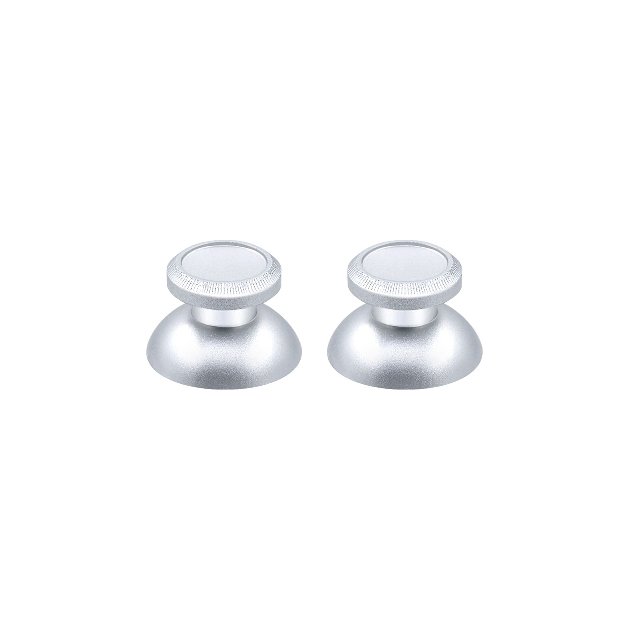 Gam3Gear Aluminum Alloy Metal Analog Thumbstick for Xbox ONE Silver (Set of 2)