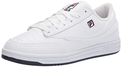 Fila mens Men's Fila Tennis 88 Sneaker, White/Navy/Red, 9.5 US