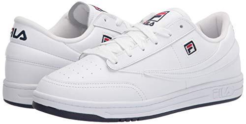 Fila mens Men's Fila Tennis 88 Sneaker, White/Navy/Red, 9.5 US