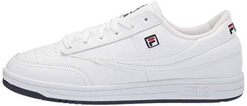 Fila mens Men's Fila Tennis 88 Sneaker, White/Navy/Red, 9.5 US