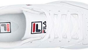 Fila mens Men's Fila Tennis 88 Sneaker, White/Navy/Red, 9.5 US