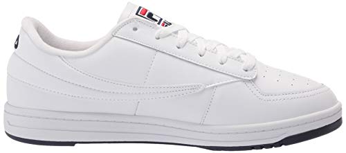 Fila mens Men's Fila Tennis 88 Sneaker, White/Navy/Red, 9.5 US