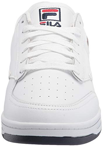 Fila mens Men's Fila Tennis 88 Sneaker, White/Navy/Red, 9.5 US