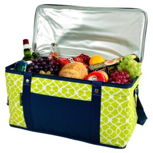 picnic at ascot 64 can capacity semi rigid collapsible leakproof cooler- designed & quality approved in the usa