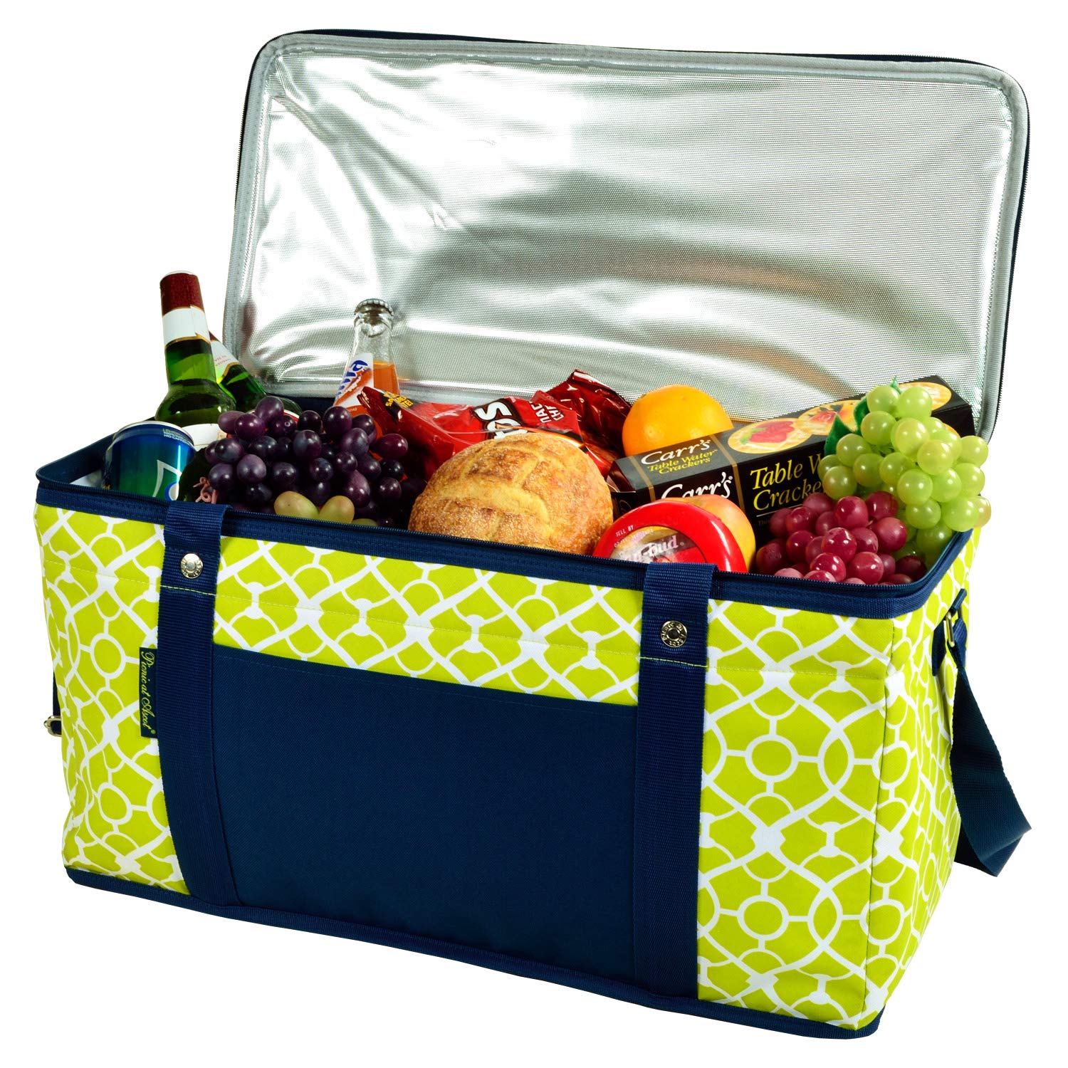 Picnic at Ascot 64 Can Capacity Semi Rigid Collapsible Leakproof Cooler- Designed & Quality Approved in the USA