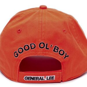 General Lee 01 Good Ol' Boy Unisex-Adult Applique Embroidered Hat -One-Size Orange