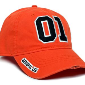 General Lee 01 Good Ol' Boy Unisex-Adult Applique Embroidered Hat -One-Size Orange