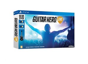 activision guitar hero live with guitar controller (ps4)