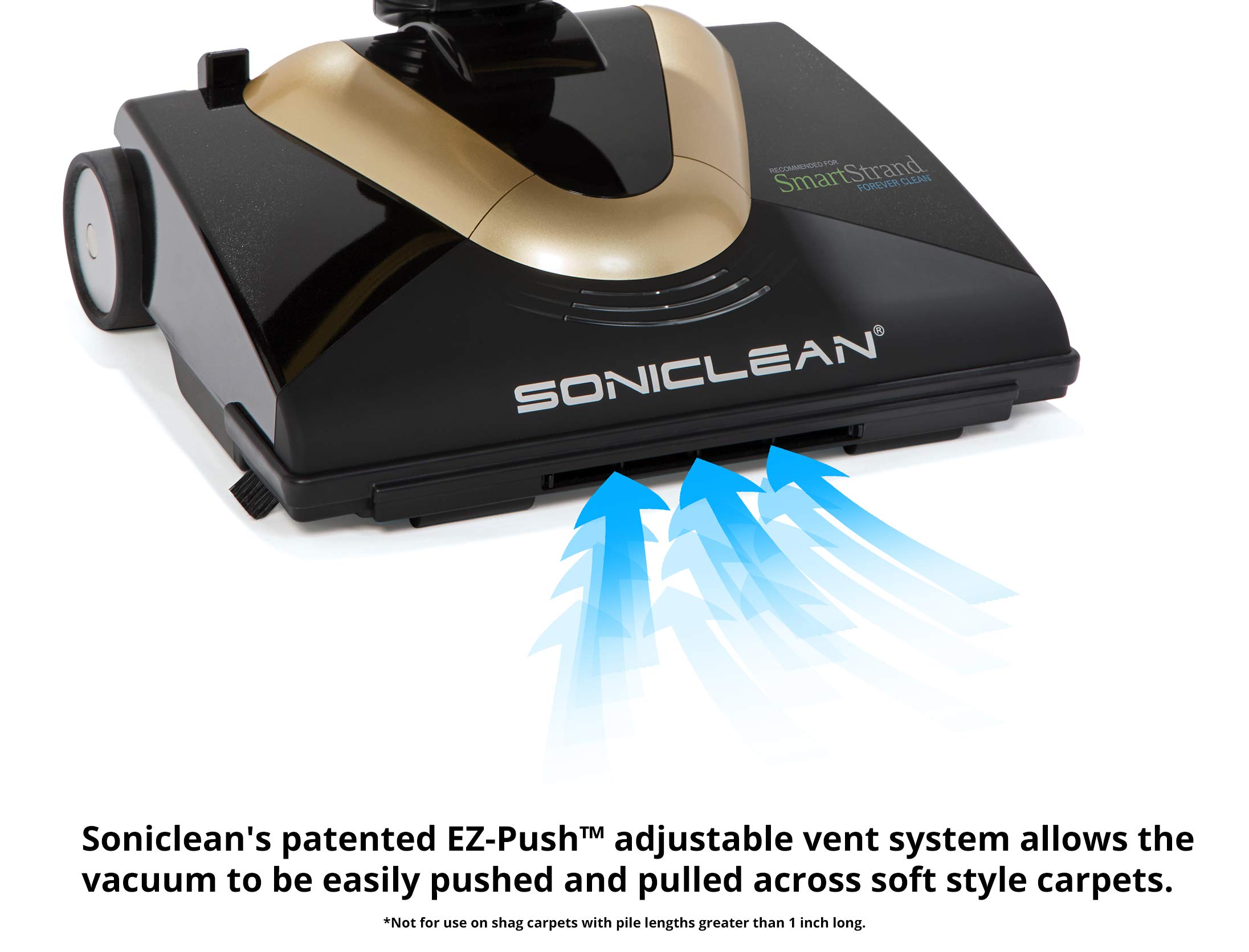 Soniclean Soft Carpet Upright Vacuum Cleaner