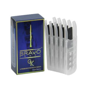 Bravo Synthetic Reeds for Bb Clarinet - Strength 2.5 (Box of 5), Model BR-C25