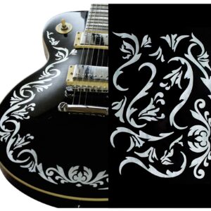 Jockomo Cowboy Fancy Vine WT Guitar Bass Inlay Sticker