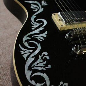 Jockomo Cowboy Fancy Vine WT Guitar Bass Inlay Sticker