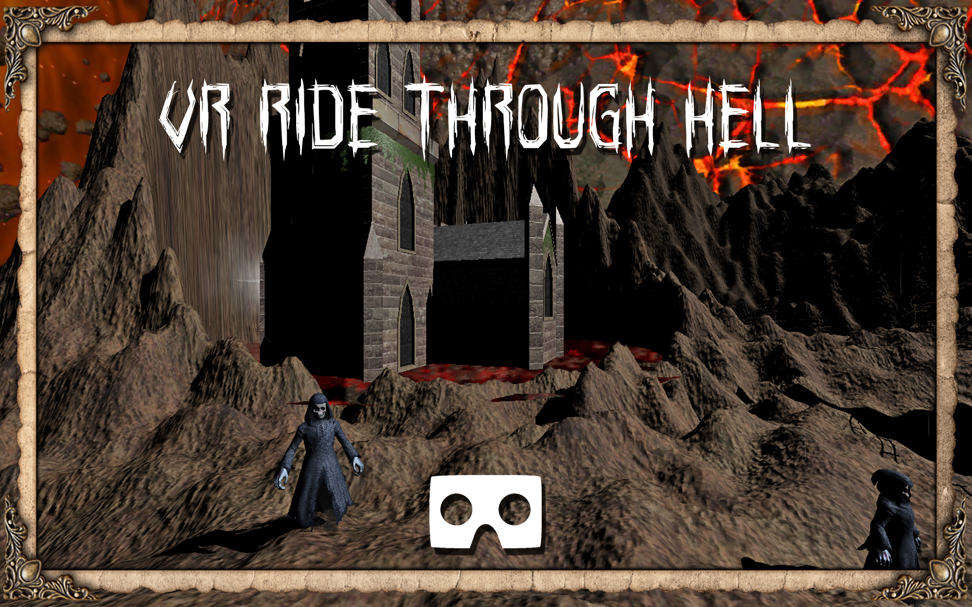 VR Hell Journey Horror Ride (Google Cardboard)