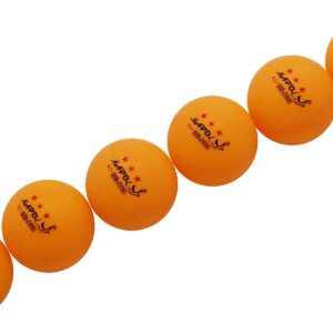 MAPOL 60 Counts 3-Star Orange 40+ Premium Training Ping Pong Balls Advanced Practice Table Tennis Ball