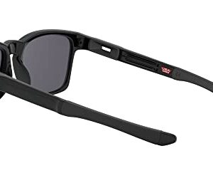 Oakley Men's OO9272 Catalyst Square Sunglasses, Black Iridium, 55 mm