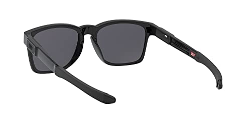 Oakley Men's OO9272 Catalyst Square Sunglasses, Black Iridium, 55 mm