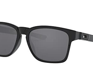 Oakley Men's OO9272 Catalyst Square Sunglasses, Black Iridium, 55 mm