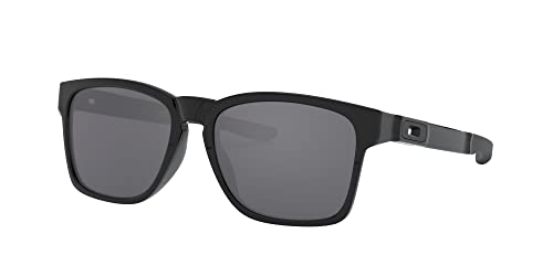 Oakley Men's OO9272 Catalyst Square Sunglasses, Black Iridium, 55 mm