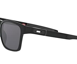 Oakley Men's OO9272 Catalyst Square Sunglasses, Black Iridium, 55 mm