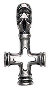 enchanted jewelry trove of valhalla wolf cross for vitality and success charm amulet talisman pendant