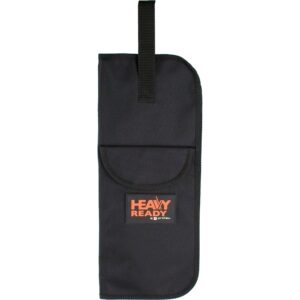 protec heavy ready series drum stick / mallet bag for up to 8 pairs of sticks, model # hr337,black