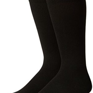 REALTREE Men's Lightweight Liner Boot Socks 2 Pack, Black, Large (Two-Pair Pack), 2/579