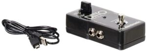 tc electronic ditto stereo looper highly intuitive looper pedal with stereo i/o and loop import/export