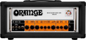 orange rockerverb 100 mkiii - 100-watt 2-channel tube head - black