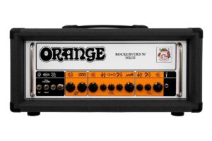 orange rockerverb 50 mkiii - 50-watt 2-channel tube head - black