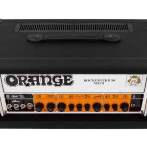 Orange Rockerverb 50 MKIII - 50-Watt 2-Channel Tube Head - Black