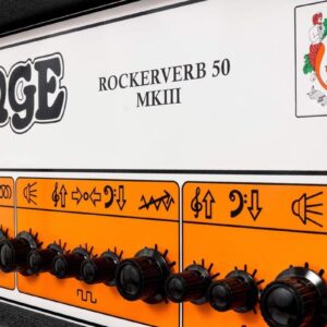 Orange Rockerverb 50 MKIII - 50-Watt 2-Channel Tube Head - Black