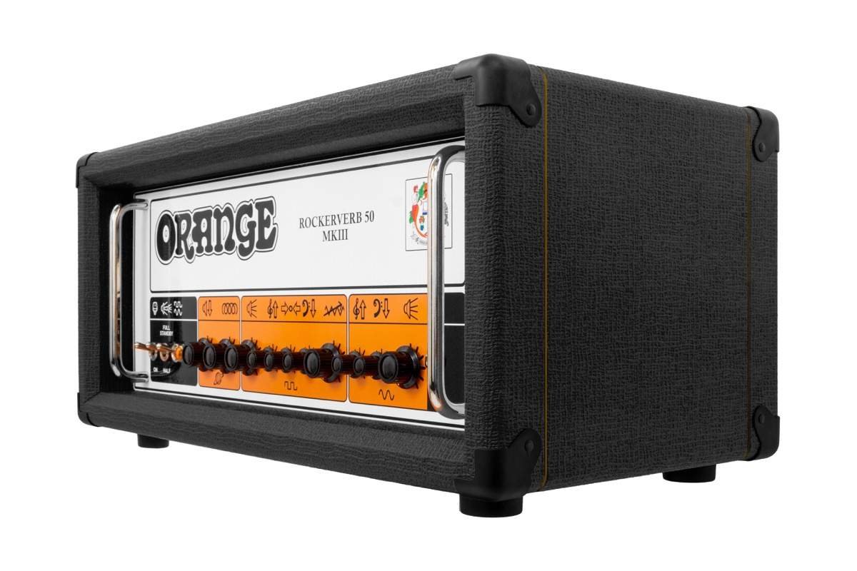 Orange Rockerverb 50 MKIII - 50-Watt 2-Channel Tube Head - Black