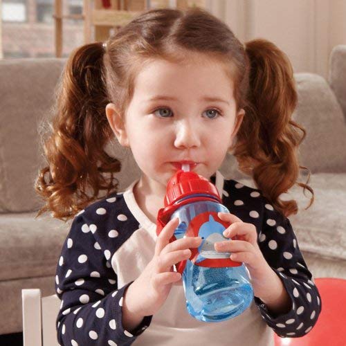 Skip Hop Toddler Sippy Cup with Straw, Zoo Straw Bottle, Unicorn